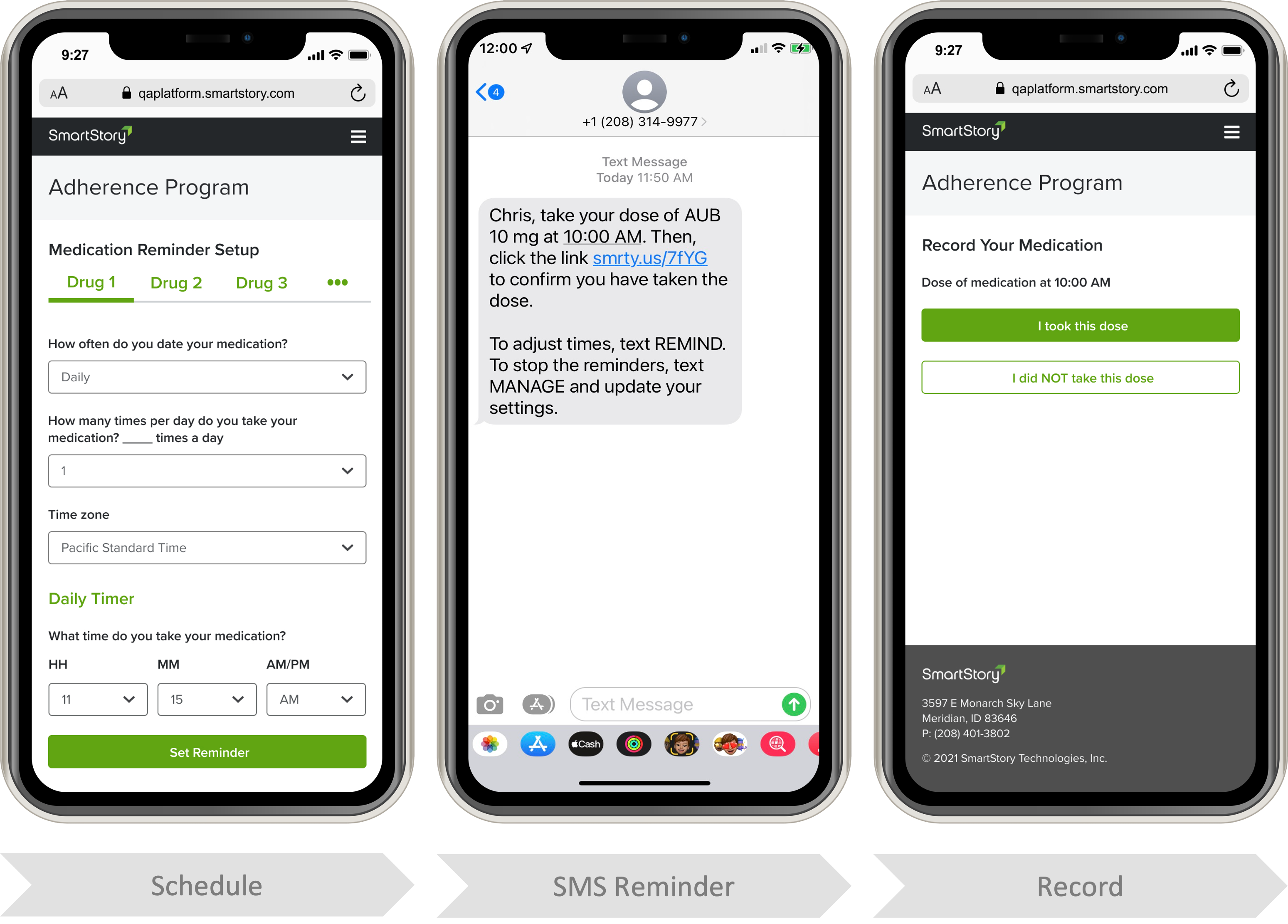 SmartStory - Digital Concierge Platform | Engagement Landing Page